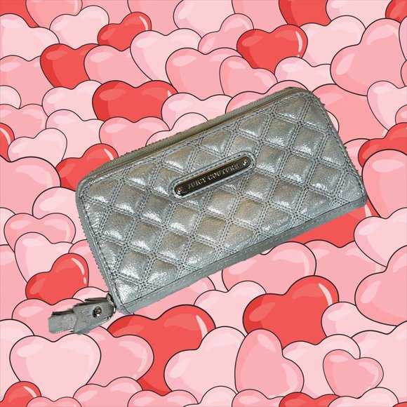 Juicy Couture | Bags | Vintage Large Silver Sparkly Juicy Couture ...